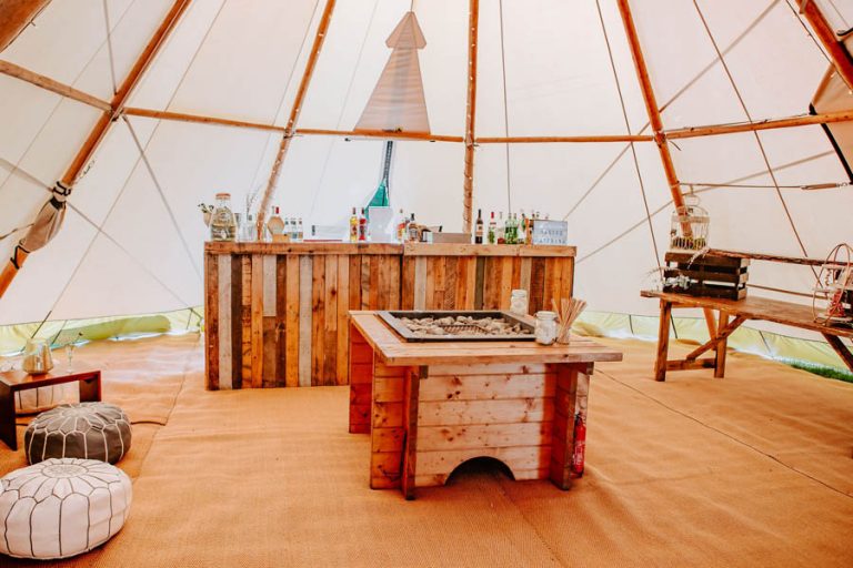 Sustainable Boho Tipi Shoot | Eco-Friendly Wedding Surrey